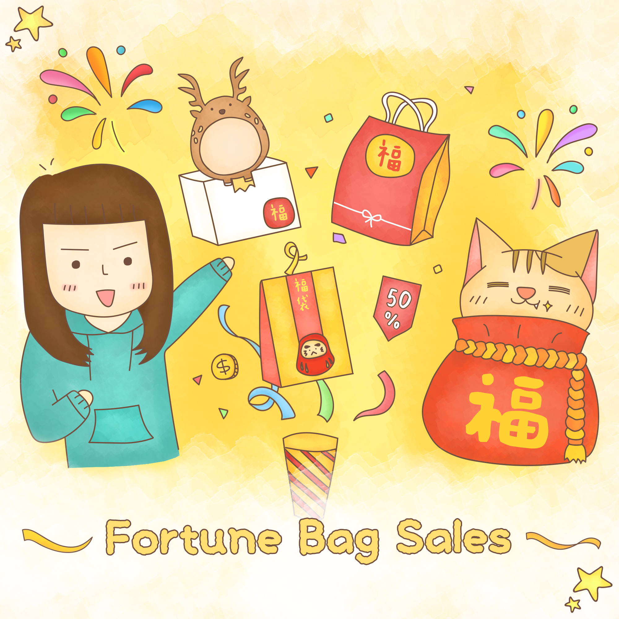 Japanese Fortune Bag Shopping Guide | Buyandship India